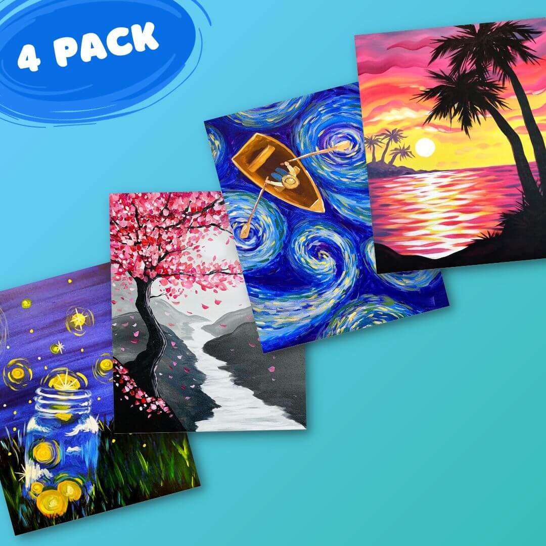 Creative Journey Acrylic Painting Bundle – Painting to Gogh