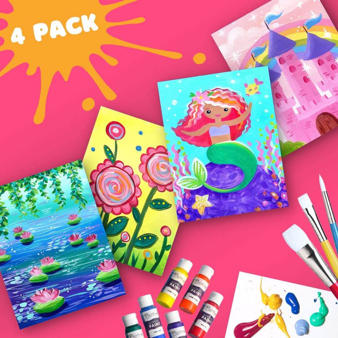 Fantastic Fairytale Acrylic Painting Bundle – Painting to Gogh