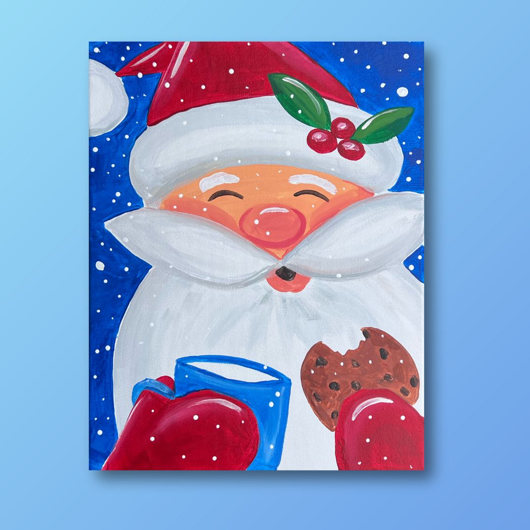Cookies For Santa Kids Painting Kit – Painting to Gogh