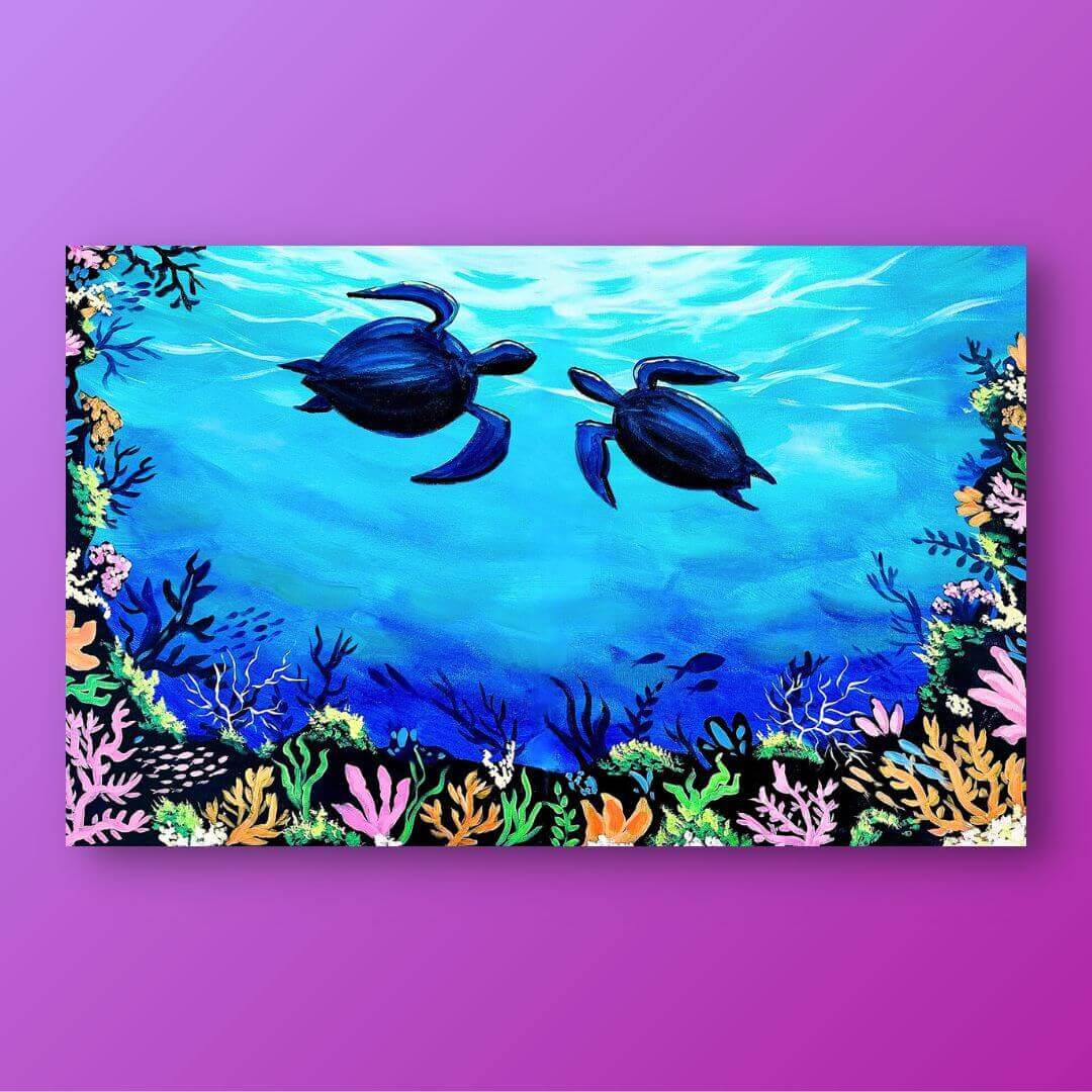 Coral Reef Painting The Art Of Coral Placement: Designing A Stunning