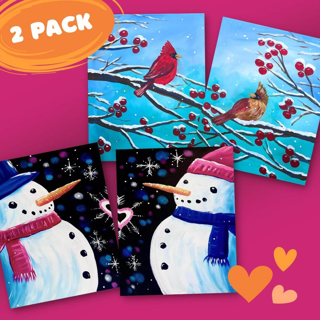 Flurry of Love Painting Bundle – Painting to Gogh