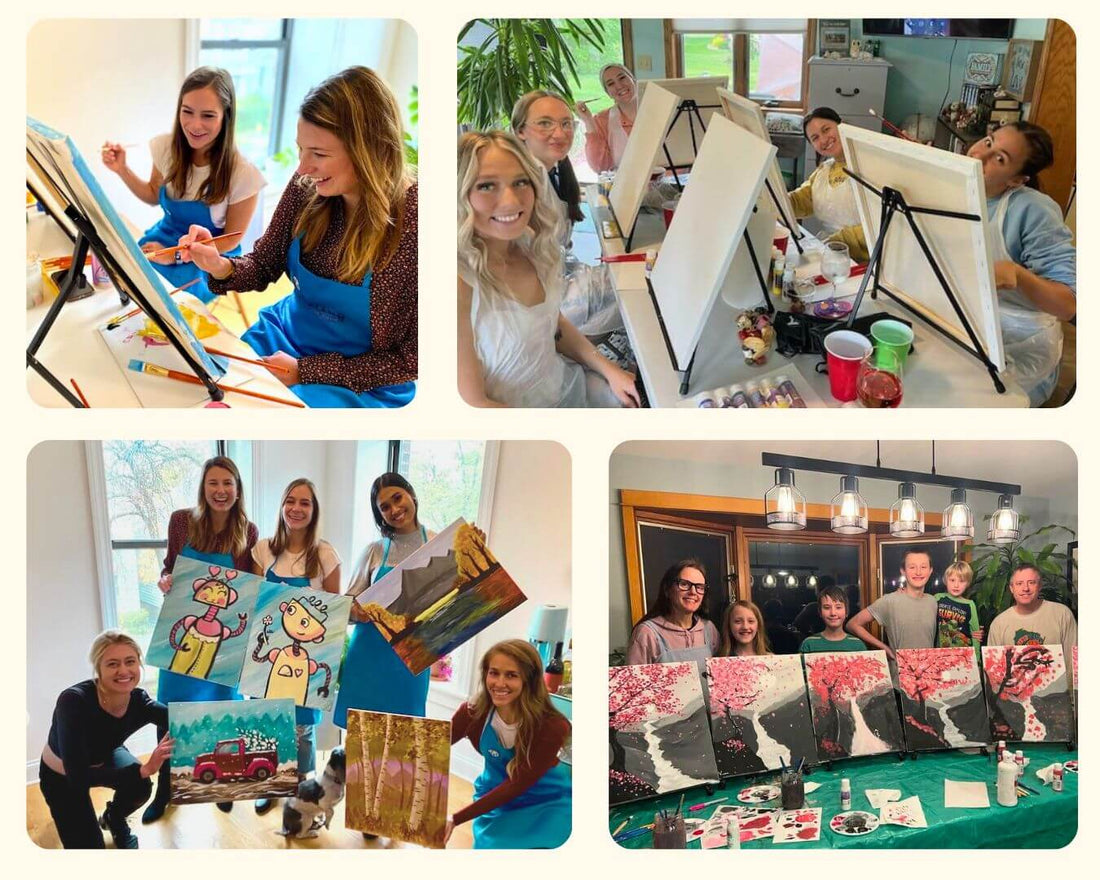 Virtual Paint Night | Painting to Gogh