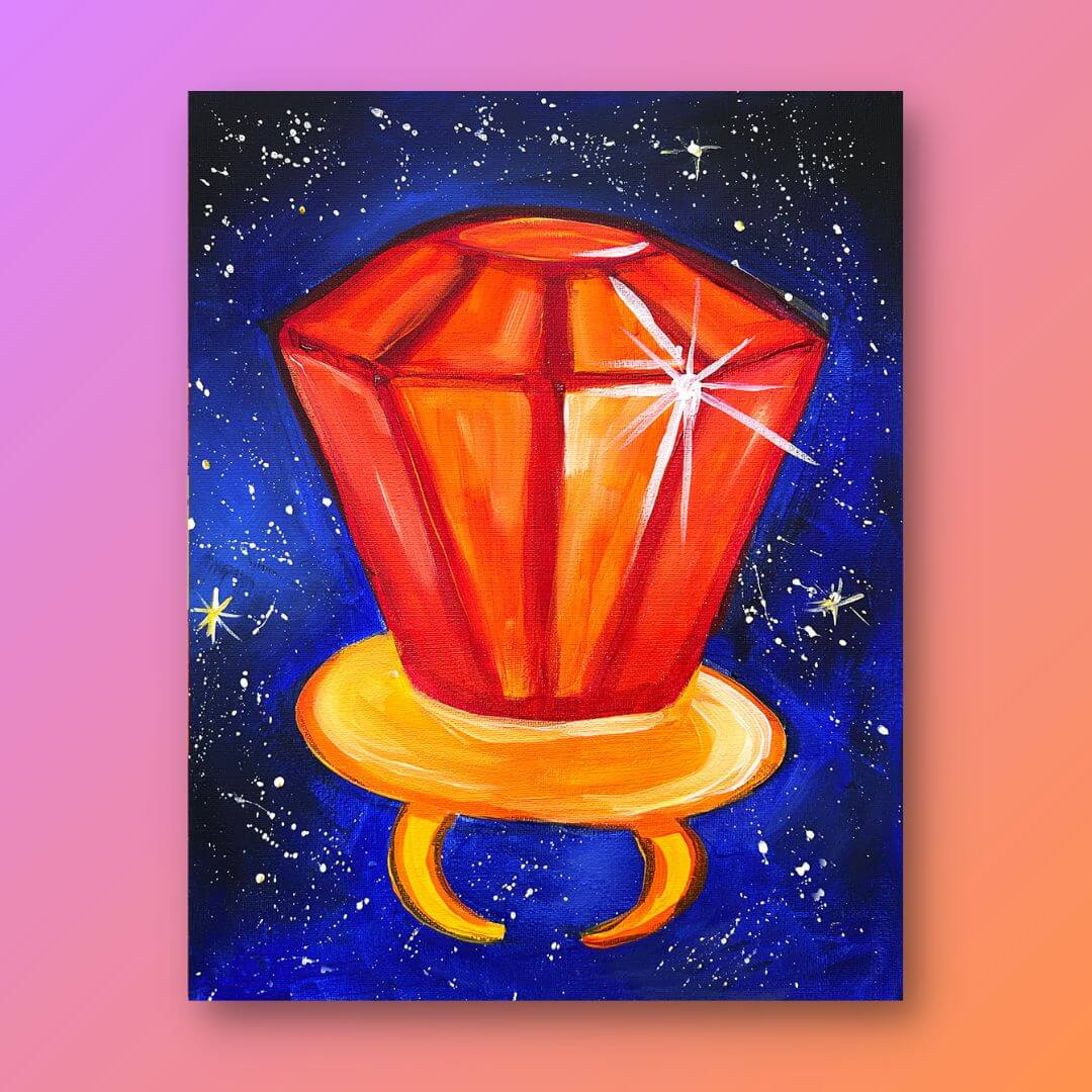 Ring Pop Kids Painting Kit – Painting to Gogh