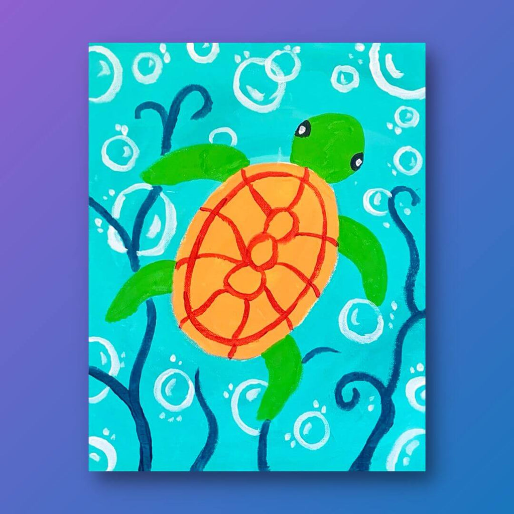 Sea Turtle Drawing For Kids How To Draw A Realistic Sea Turtle