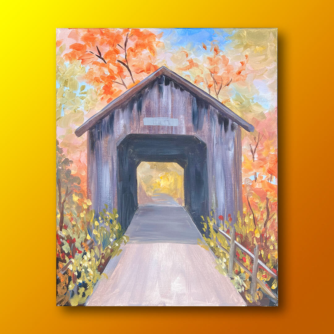Through The Autumn Pass Painting Kit – Painting to Gogh