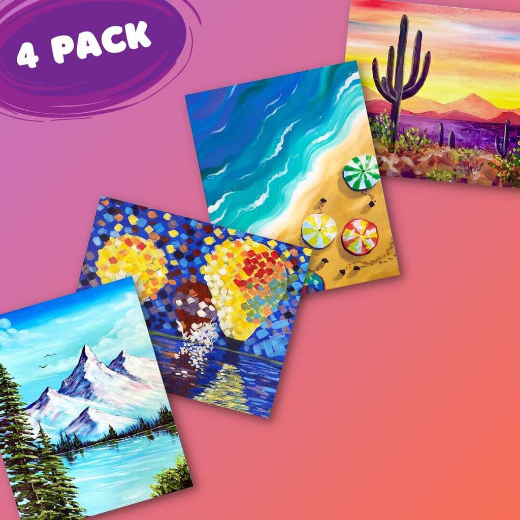 Wanderlust Acrylic Painting Bundle – Painting to Gogh