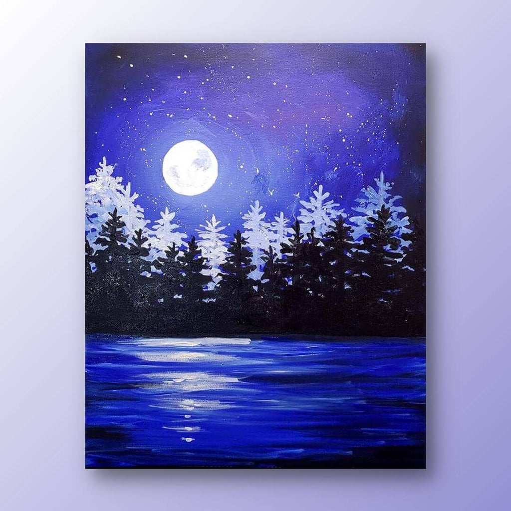 Simple Night Paintings